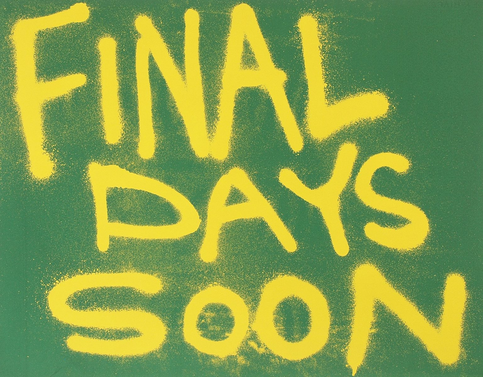 Final Days Soon – Kyle Beal